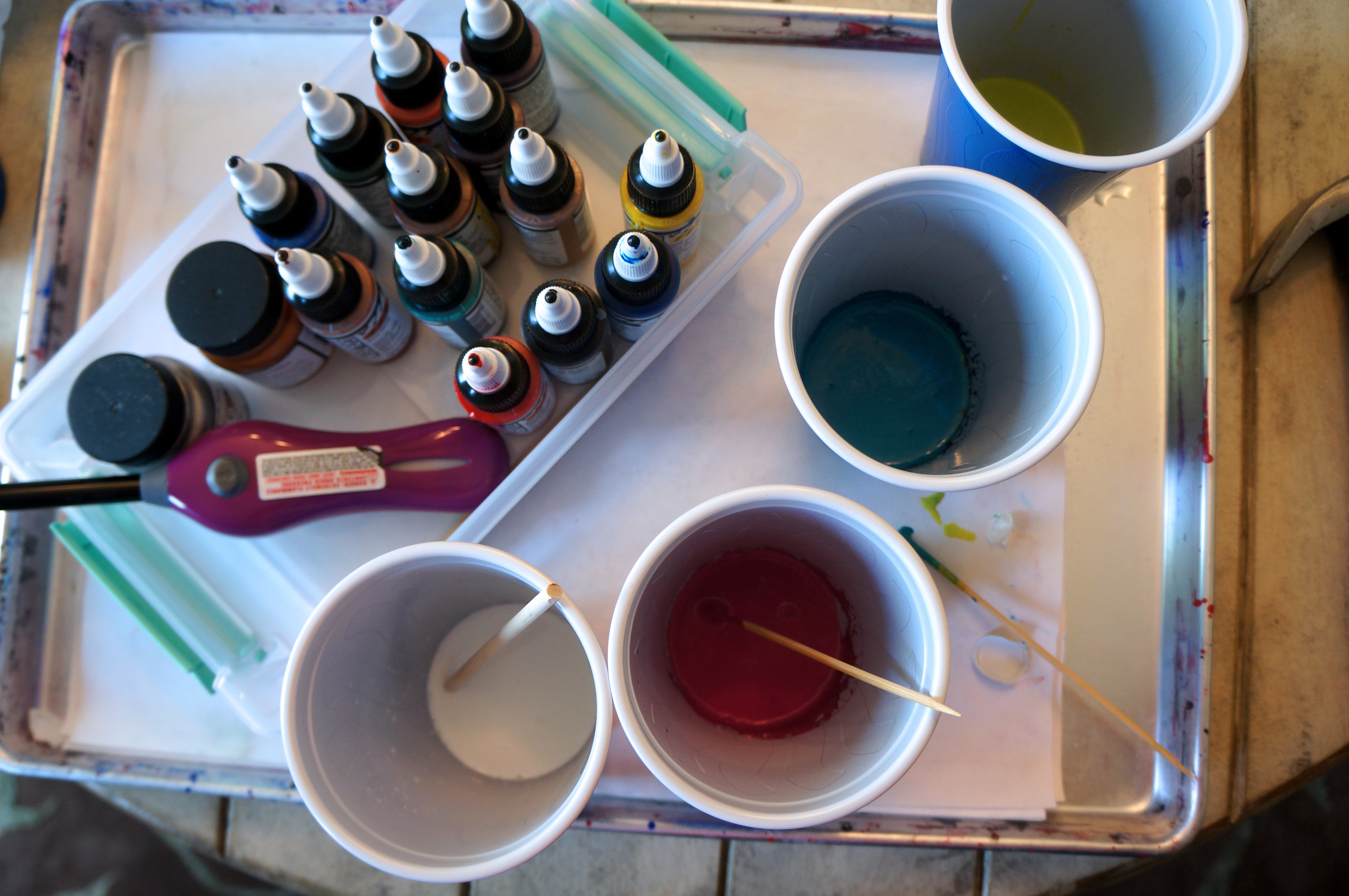 Pour Painting - Danielle Wethington