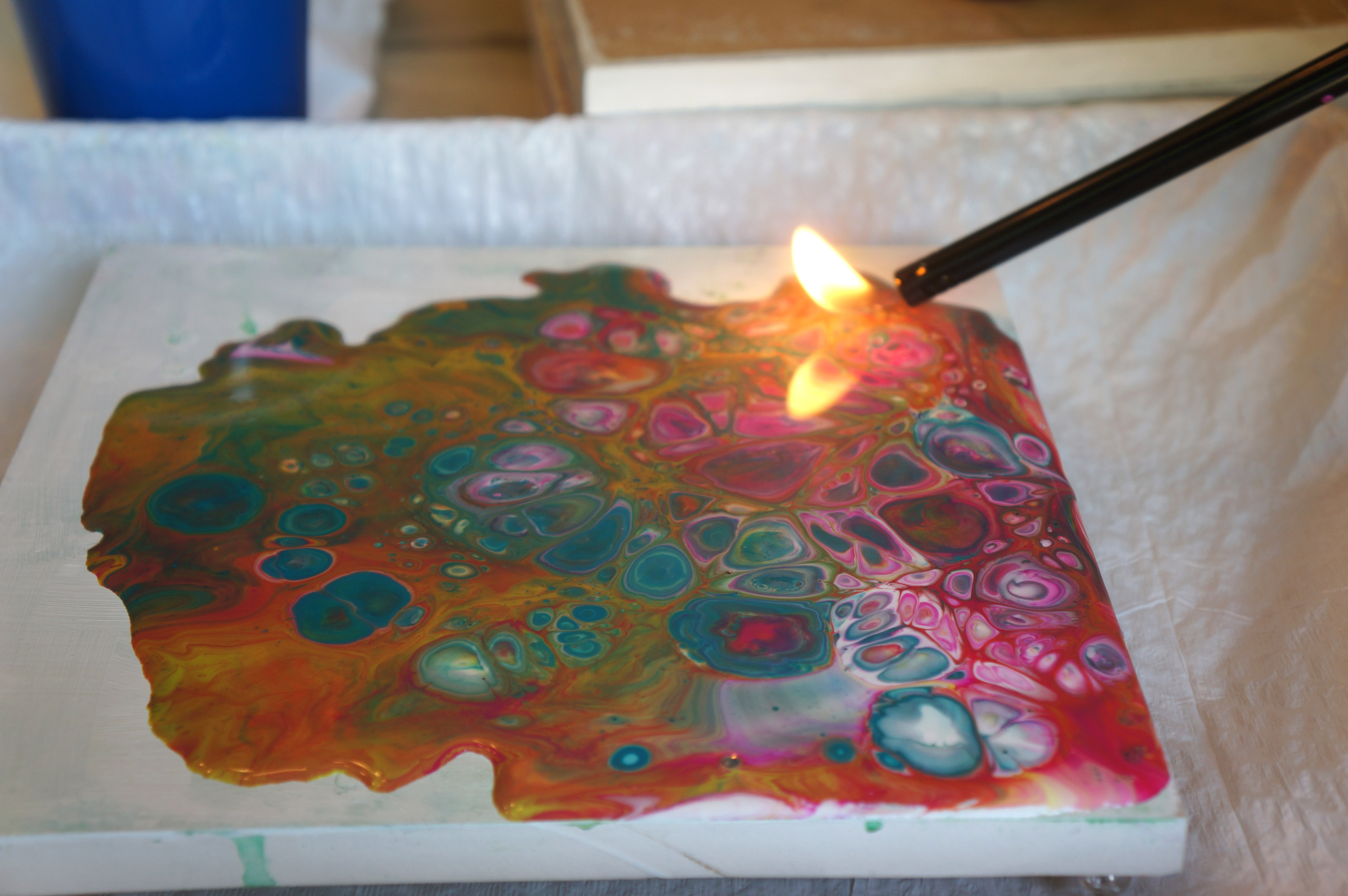 Pour Painting - Danielle Wethington