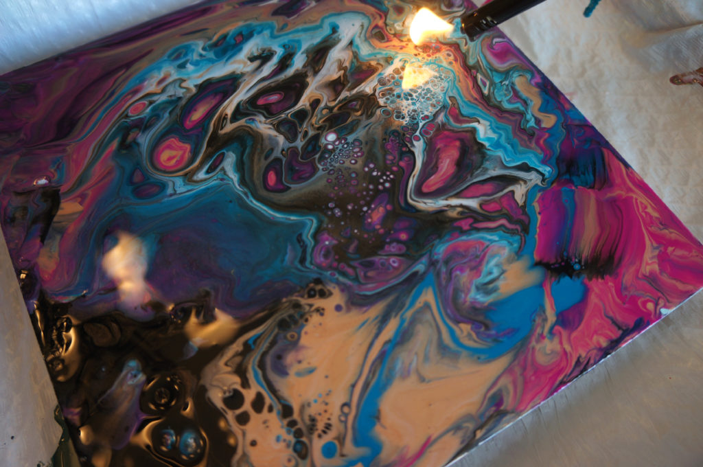 Pour Painting - Danielle Wethington
