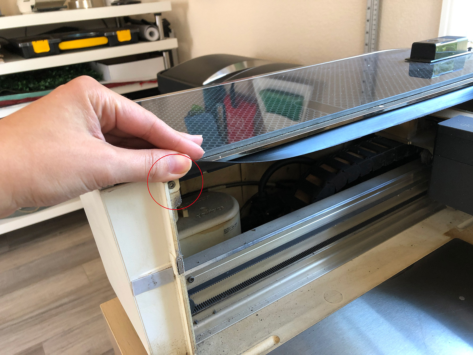 Removing or Servicing the Glowforge Internal Fan - Danielle Wethington