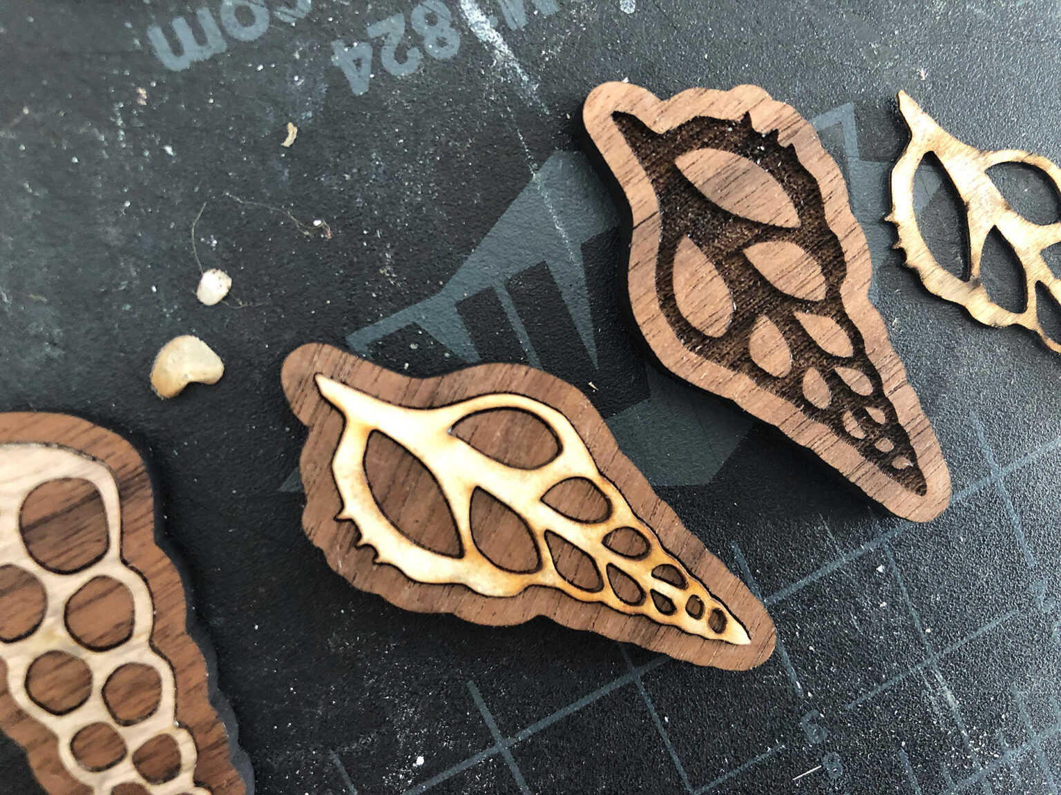 Creating Wood and Shell Inlays with the Glowforge Laser - Danielle ...