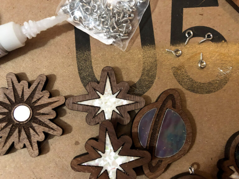 Creating Wood and Shell Inlays with the Glowforge Laser - Danielle ...