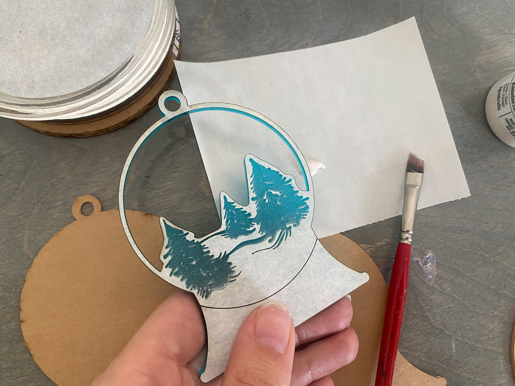 Shaker Ornaments with the Laser Part III - Danielle Wethington