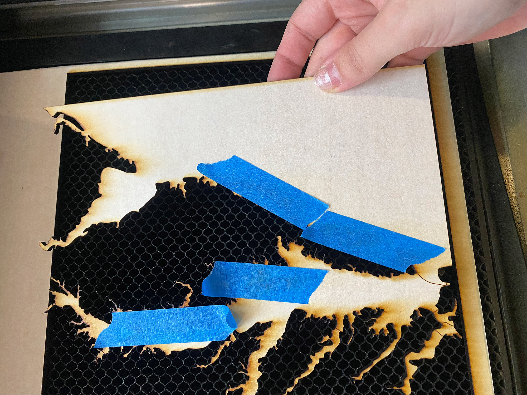Creating a Resin Depth Map - Laser cutting a Map of The Chesapeake Bay ...