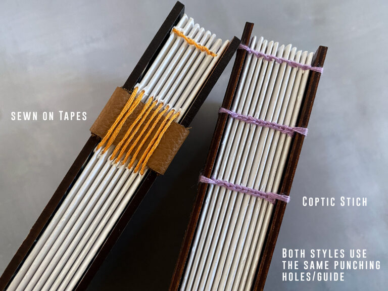 Laser Cut Sewn Book Binding Covers - Danielle Wethington